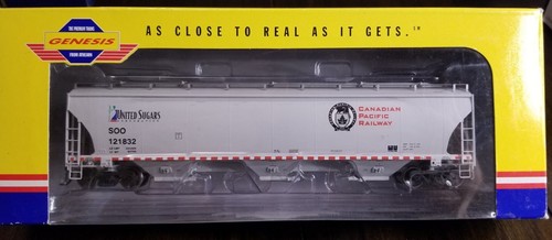 Athearn Genesis G4263 CP/SOO Trinity 5161 3-Bay Covered Hopper | eBay