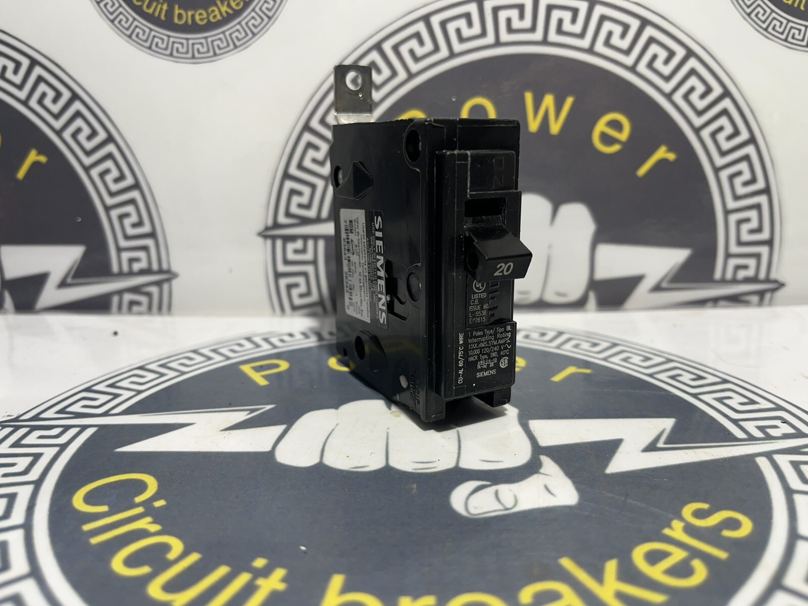 Siemens B120 20A Circuit Breaker 783643263420| eBay