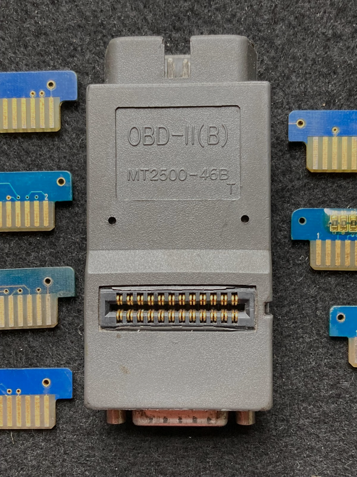 Snap-On Scanner MT2500-46 OBD-II Adapter Reader & (Set of 7) Keys | eBay