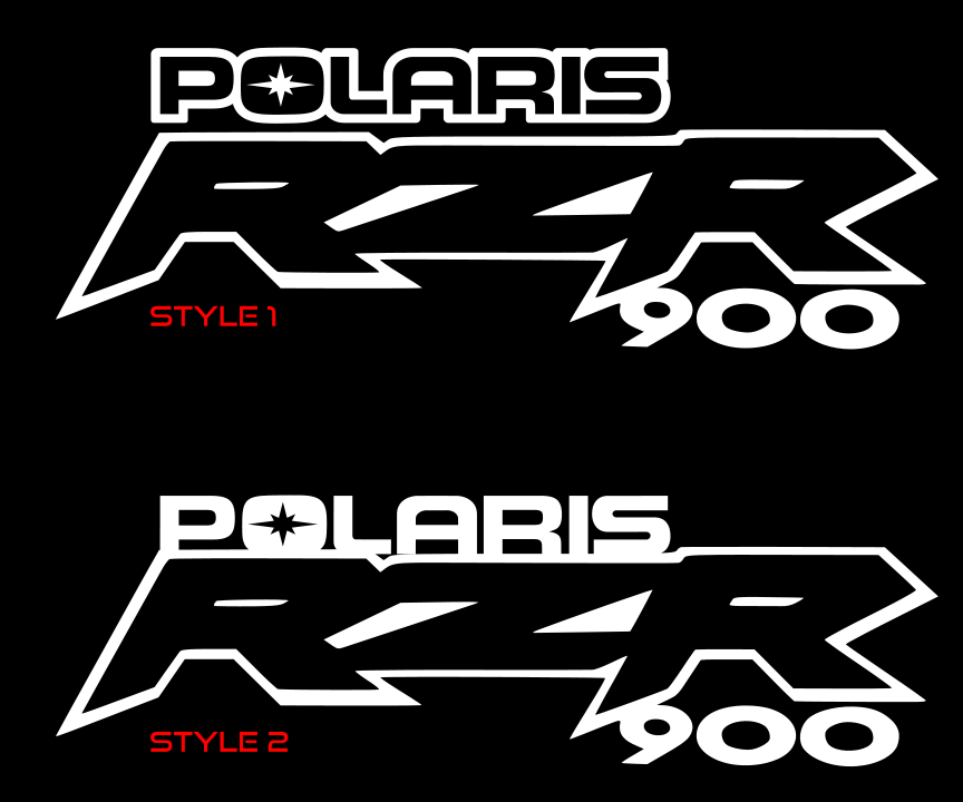 Polaris Logo Decal Stickers