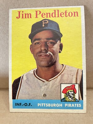 1958 Topps - #104 Jim Pendleton | eBay