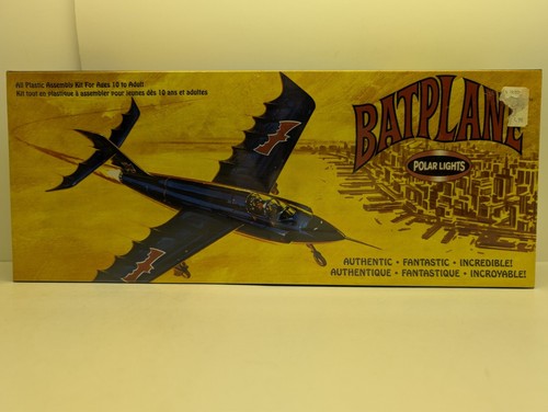 Polar Lights DC Comics Batman's Batplane Model Kit *Factory Sealed* | eBay