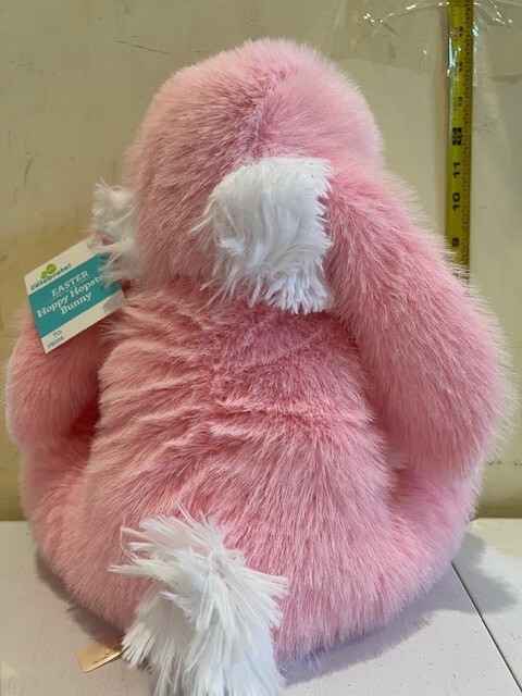 Bunny Hoppy Hopster 2024 Pink Easter Plush Rabbit Bow 15" Baby Gift Any ...