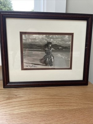 Kim Taylor Reece Framed Hula Photo | eBay UK