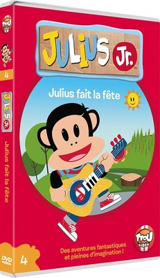 Julius jr., vol. 4 : julius fait la fête (DVD) Paul Brown Chris Labonte ...