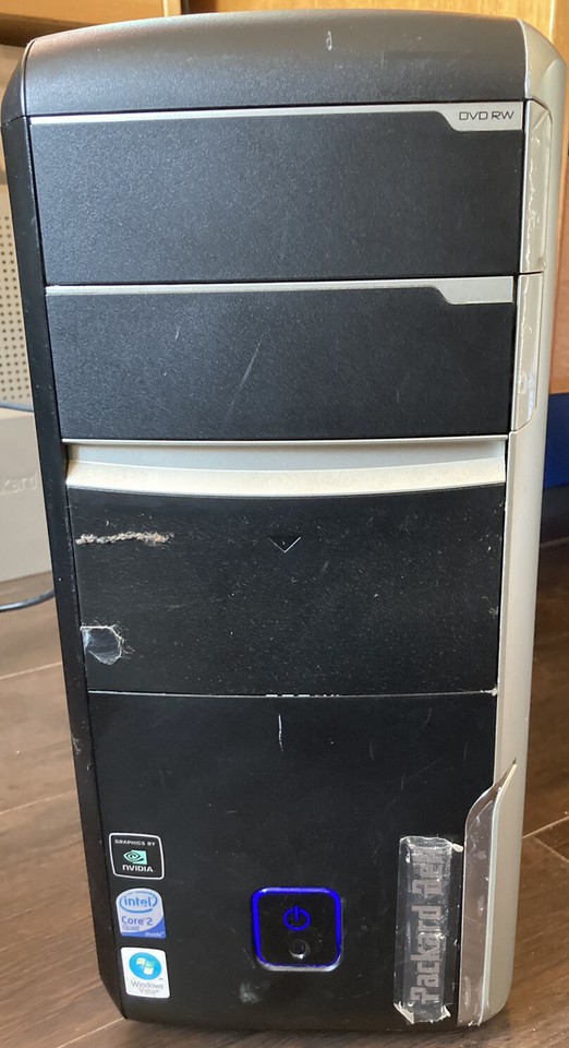 PACKARD BELL iMEDIA X2414 Midi Tower PC 4Gb Ram / 500Gb HDD+ SSD(Opt ...