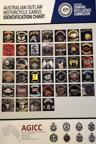 Australia Outlaw Motorcycle Gangs Poster. Bandidos,Rebels Hells Angels ...