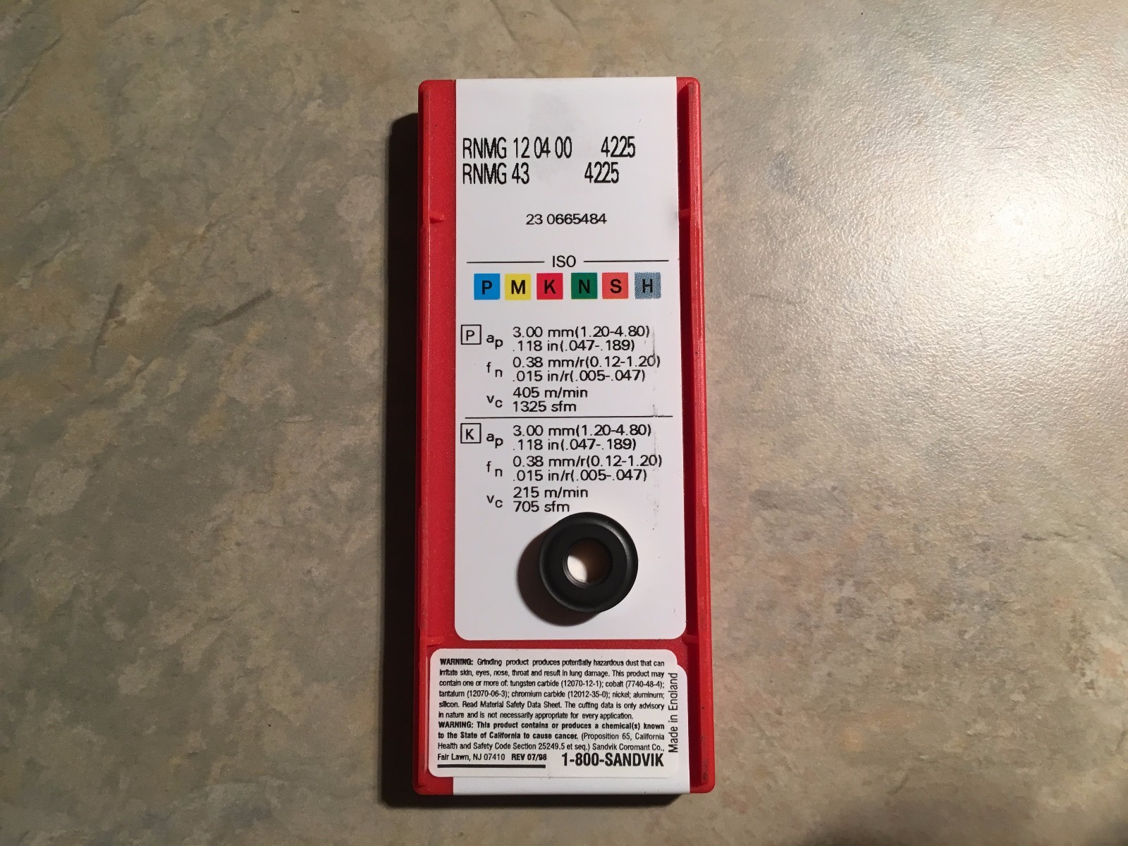 Sandvik RNMG 43 Carbide Insert 4025 Grade 120400 | eBay