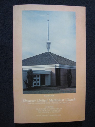 Ebenezer United Methodist Church (Newark Delaware) New Testament Today ...