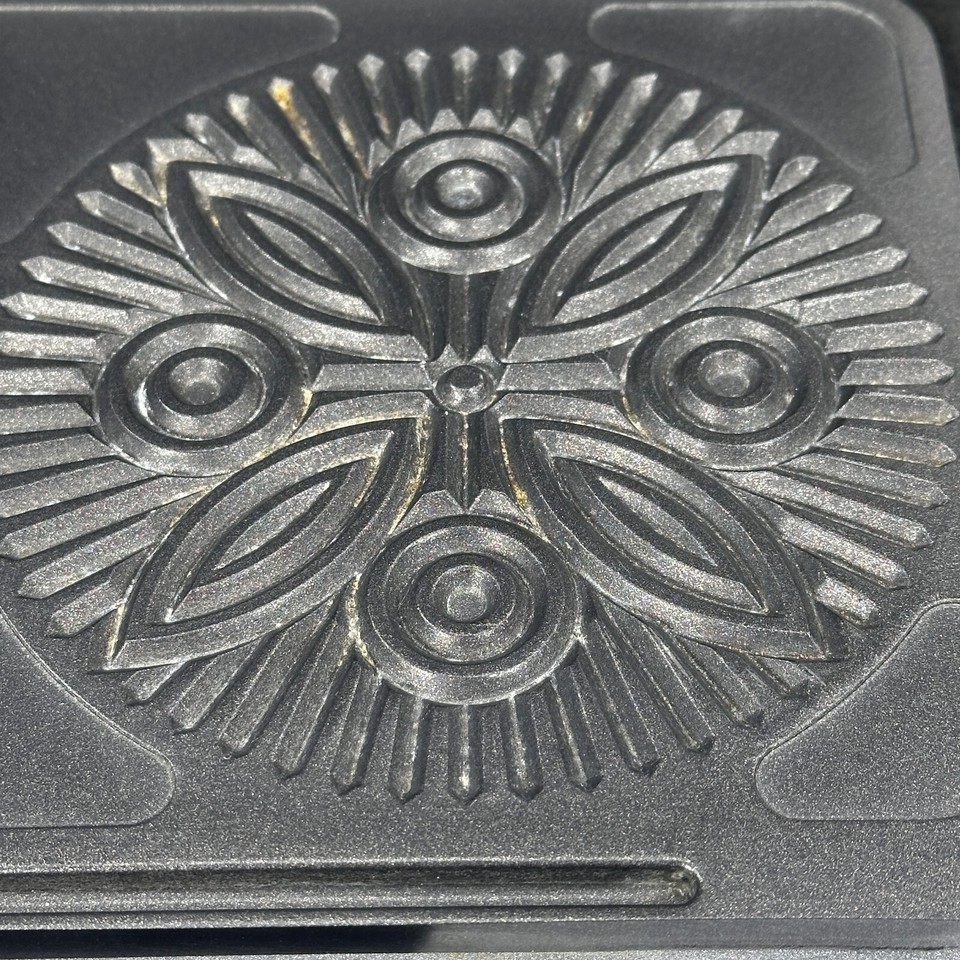 Villaware Uno Pizzelle Baker Italian Cookie Maker Model 2060 TESTED ...