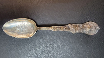 Sterling Silver Souvenir Spoon Kansas City Seal, Exchange Building ...