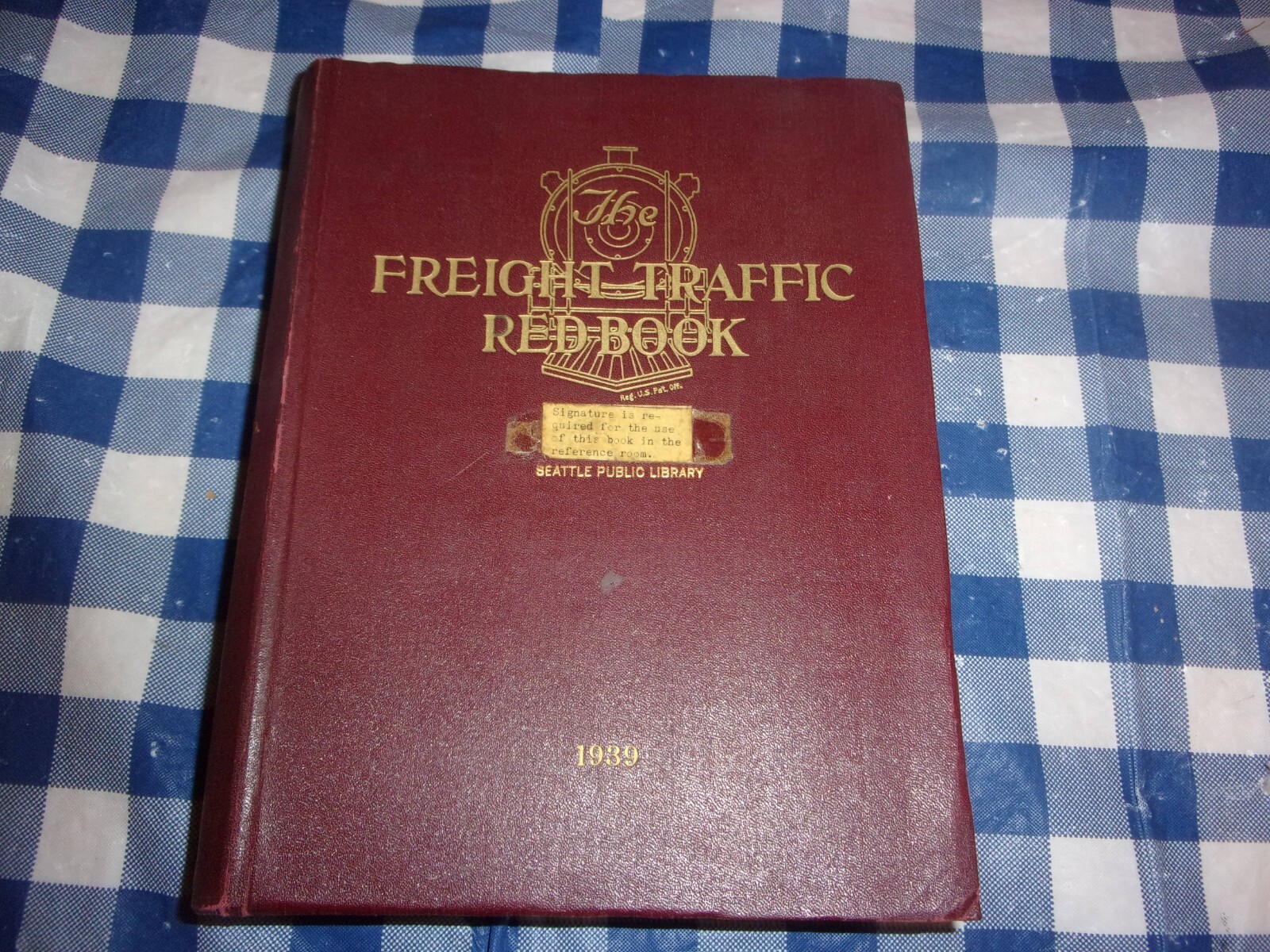 1939 The Freight Traffic Red Book | eBay