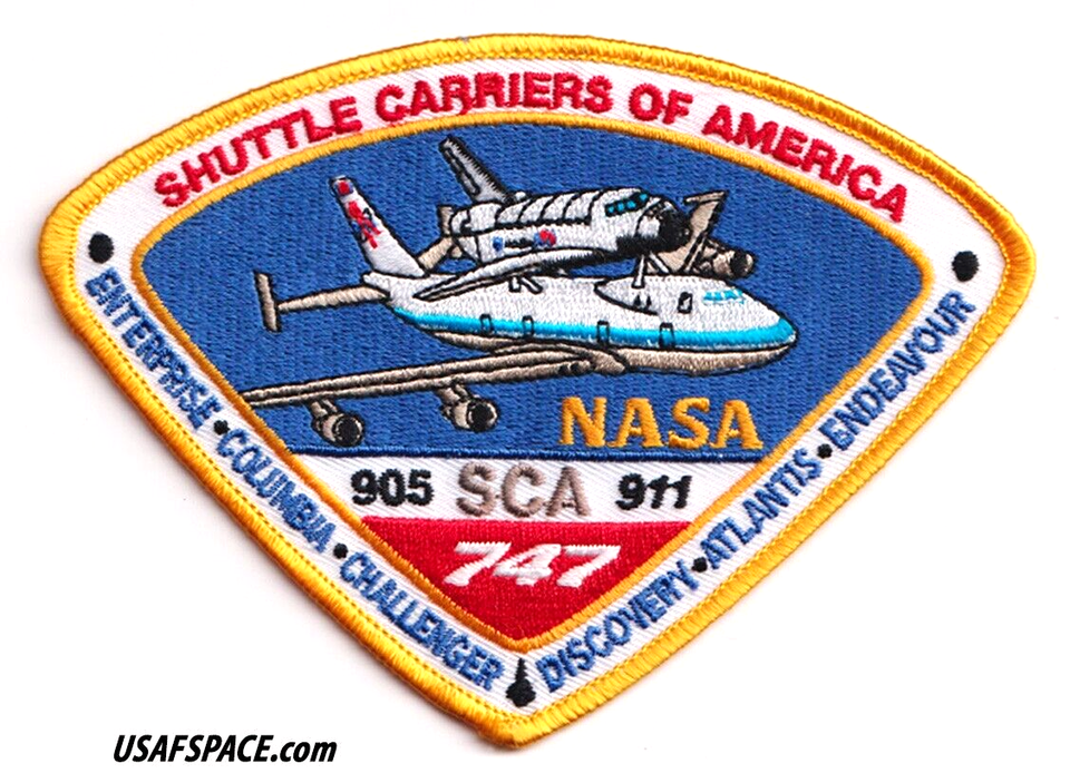 ORIGINAL - SHUTTLE CARRIERS OF AMERICA - SCA - NASA - 905 - 911-747 ...