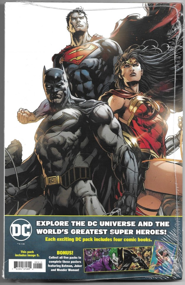 WW84 #1 Museum Mayhem DC Comics 4-Pack Walmart Exclusive Movie Tie-In ...