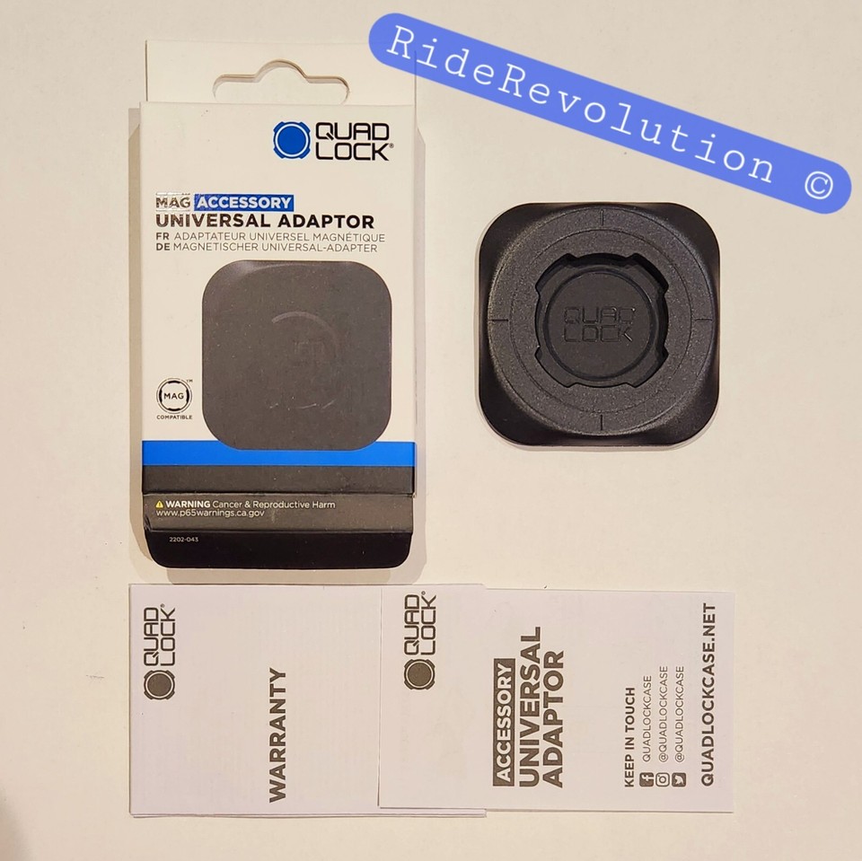 QUAD LOCK MAG Universal Adaptor/Adapter - NEW IN BOX (FREE SHIPPING ...