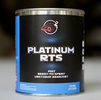 Ebony Black Urethane Basecoat Paint 16oz PINT Ready to Spray | 8555 ...