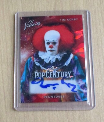 2025 Leaf Pop Century Metal autograph auto Tim Curry PENNYWISE IT CODE ...