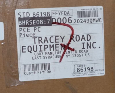 Tracey road equipment coolant tank reservoir #EX03AC00019SP | eBay