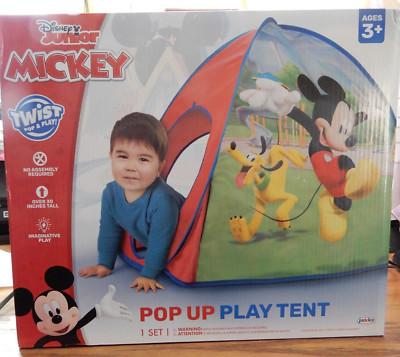 Disney Junior Mickey Mouse Pop Up Play Tent Pop & Play (B) - NEW | eBay