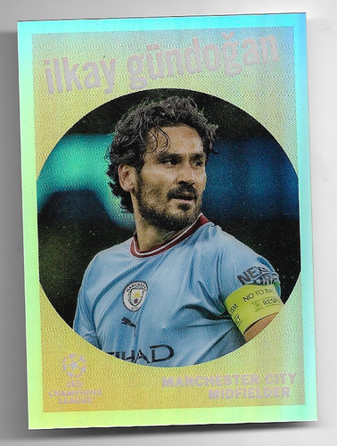 2022-23 Topps Chrome UEFA 1959 Refractor Card : Ilkay Gundogan #59-16 * ...