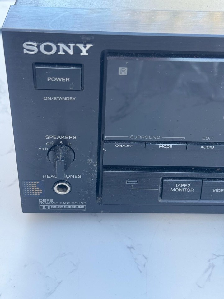 Vintage Sony STR-AV-720 Receiver / 140 Watt Surround Sounda | eBay