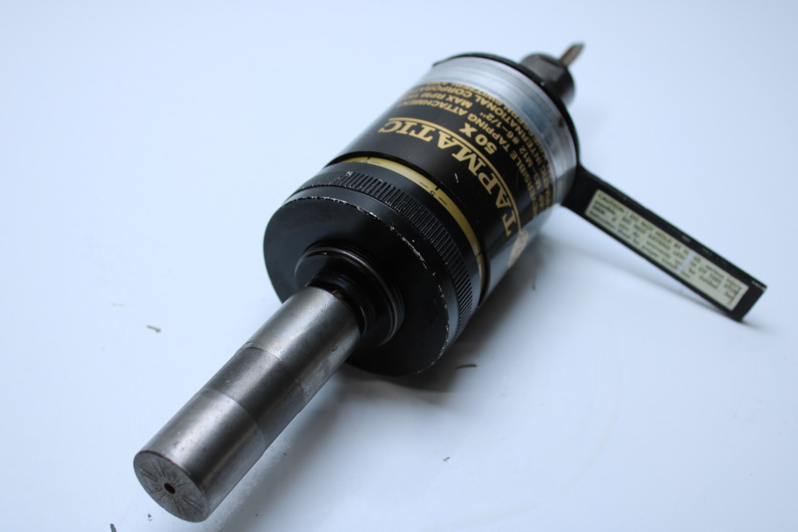 USED TAPMATIC 50X REVERSIBLE TAPPING ATTACHMENT CAP M3-M12 #6-1/2" | eBay