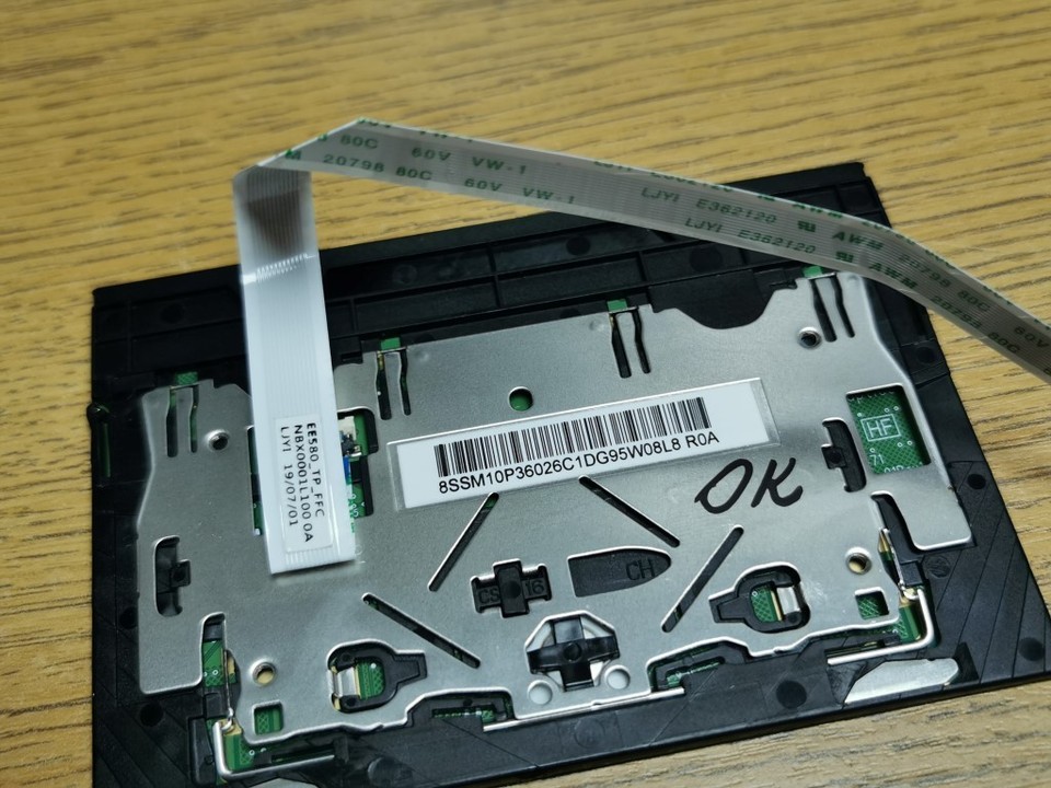 Genuine Lenovo ThinkPad E590 E15 Gen1 T14 E490 Touchpad Mouse Button ...