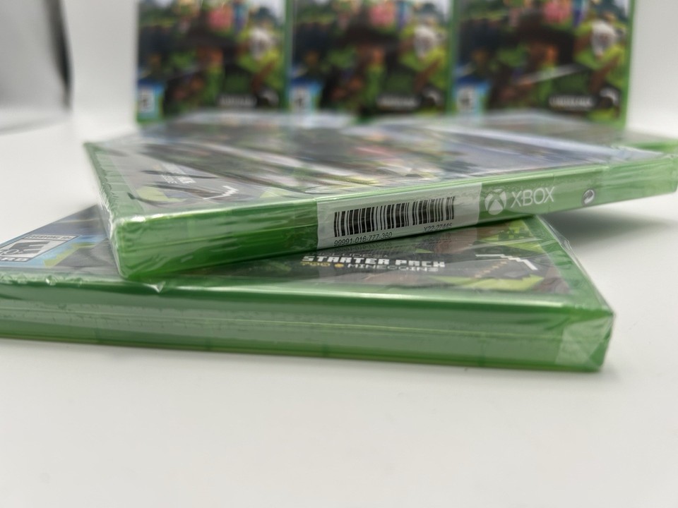 Minecraft Starter Pack Collection - Xbox One Qty 7 all sealed ...