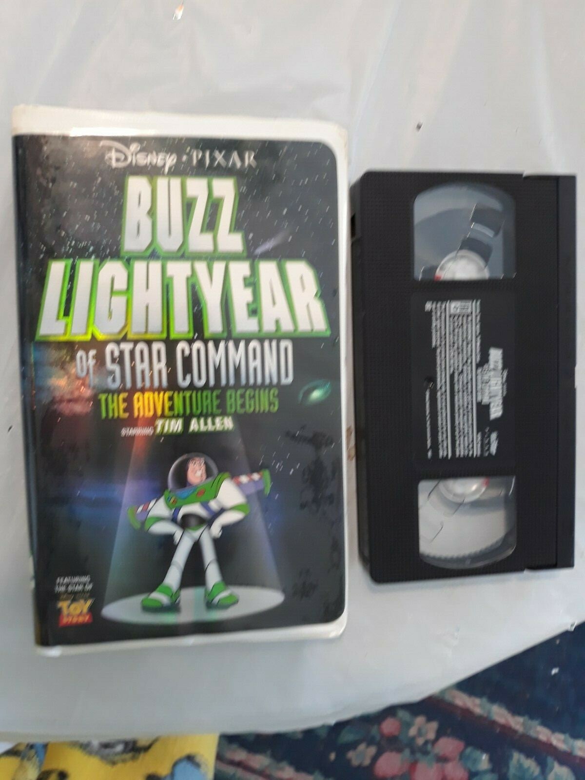 Buzz Lightyear of Star Command: The Adventure Begins (VHS, 2000) Tim ...