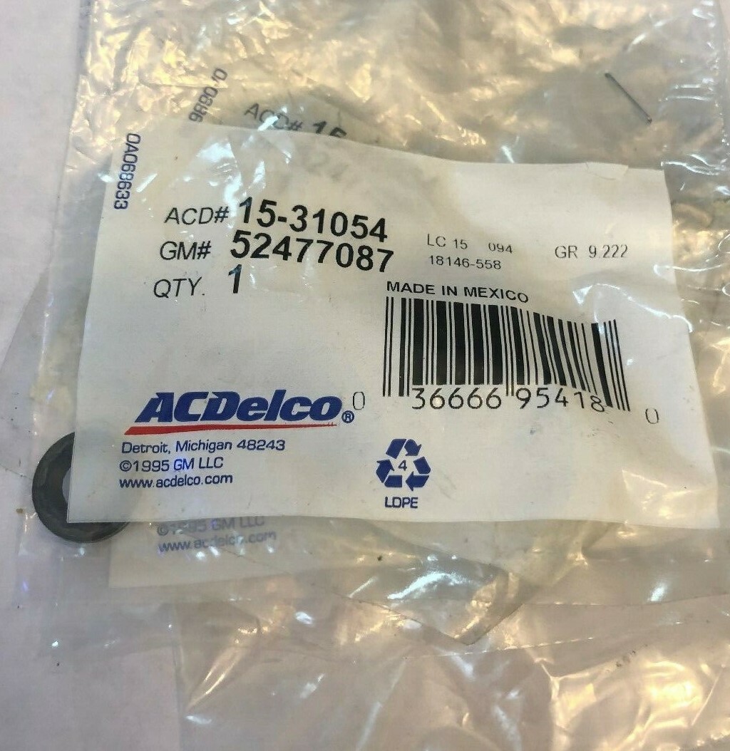 A/C Manifold Seal ACDelco GM Original Equipment 15-31054 for sale ...