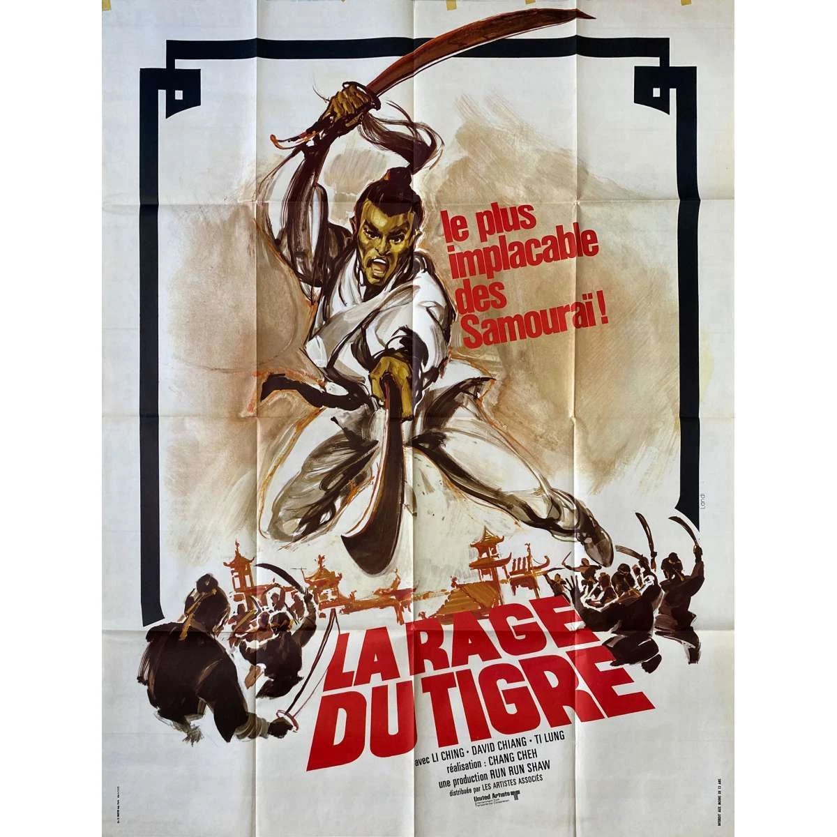 One Armed Swordsman Poster