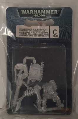 Warhammer 40000 WH 40k - 50-53 Ork Kommando with Big Shoota OOP Blister ...