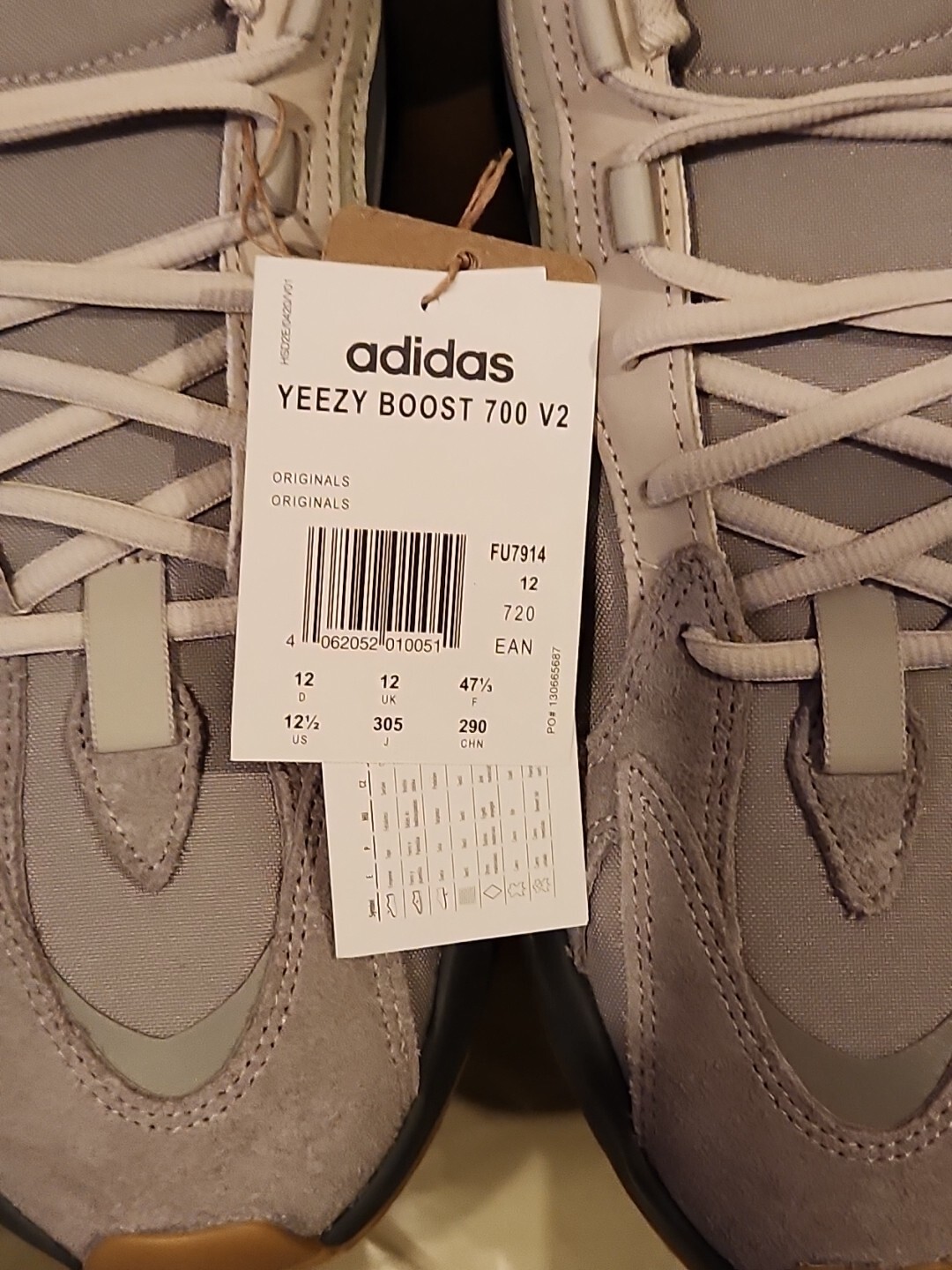 Adidas Yeezy Boost 700 V2 Tephra (2023) FU7914 UK 12 / US 12.5 - BNIBWT ...