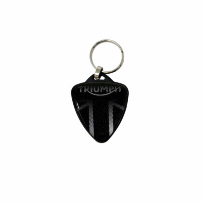 Keychain for Motorcycle Triumph Badge Black | eBay