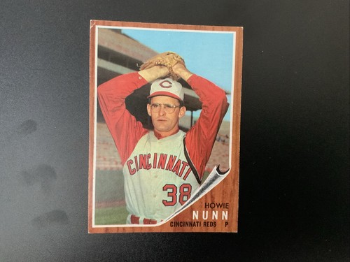 1962 TOPPS BASEBALL #524 HOWIE NUNN SP EX-MT | eBay