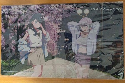 m24 Playmat Gridman Universe Rokuka Akane Night Cherry Blossom Rubber ...