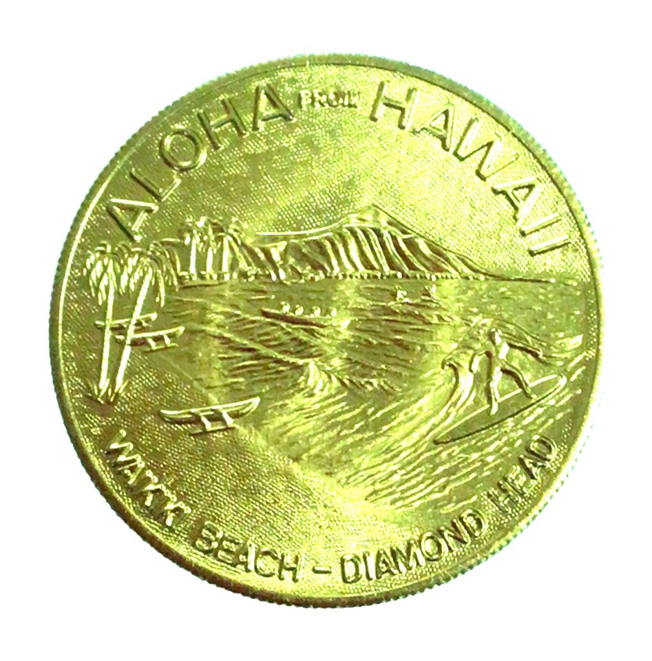 Hawaii Dollar Honolulu Aloha Waikiki Beach Diamond Head | eBay