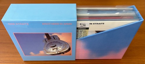 DIRE STRAITS: 9 SHM-CD set in mini-LP sleeves with storage box ...