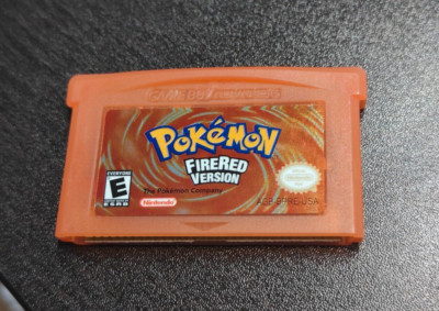 Pokemon: Fire Red Version Nintendo Gameboy Advance Vtg Video Game ...