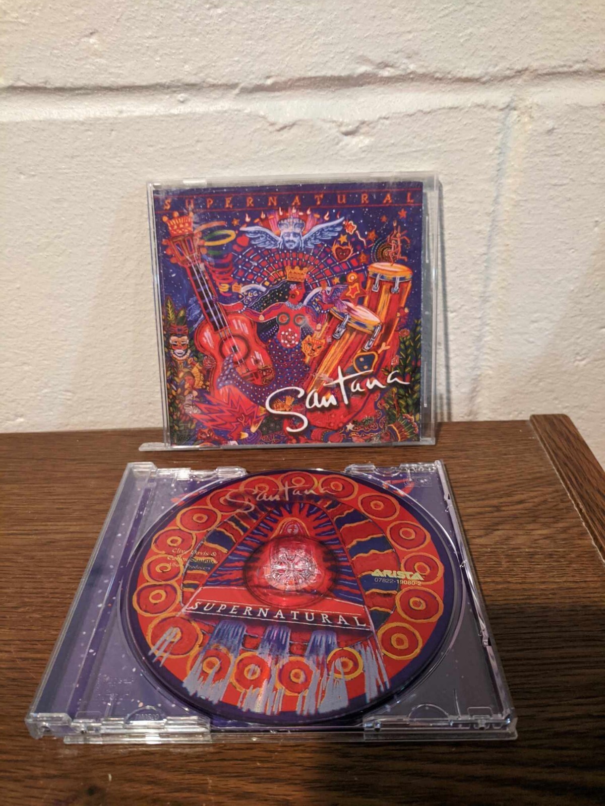 SANTANA - Supernatural - CD "very good", jewel case one broken hinge ...