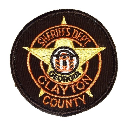 CLAYTON COUNTY GEORGIA GA Sheriff Police Patch OLD GA SHERIFF PATCH 3 ...