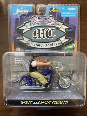 Homie Rollerz Motorcycle Club - Wolfe and Night Crawler - 1:24 - New | eBay