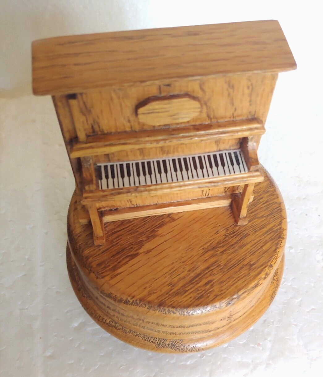 Vintage 1988 Enesco Upright Piano Music Box / Plays Cabaret | eBay