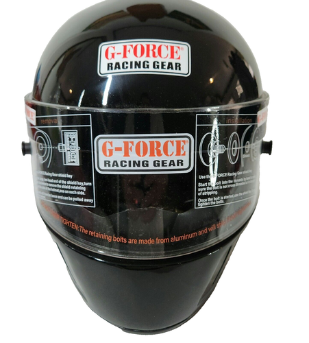 New G-Force Racing Gear Carbon Fiber Pro Motorcycle Helmet SA2010 Size ...