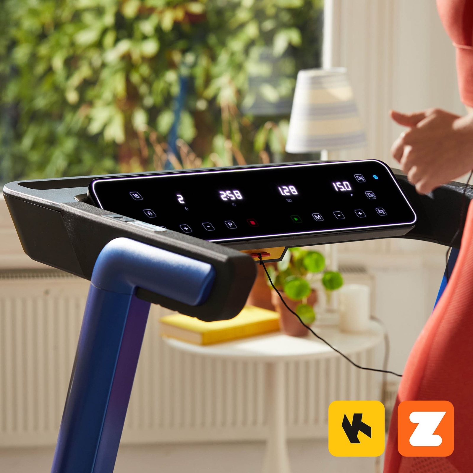 Reebok Motorised Treadmill FR20z Floatride Power Incline Fitness ...