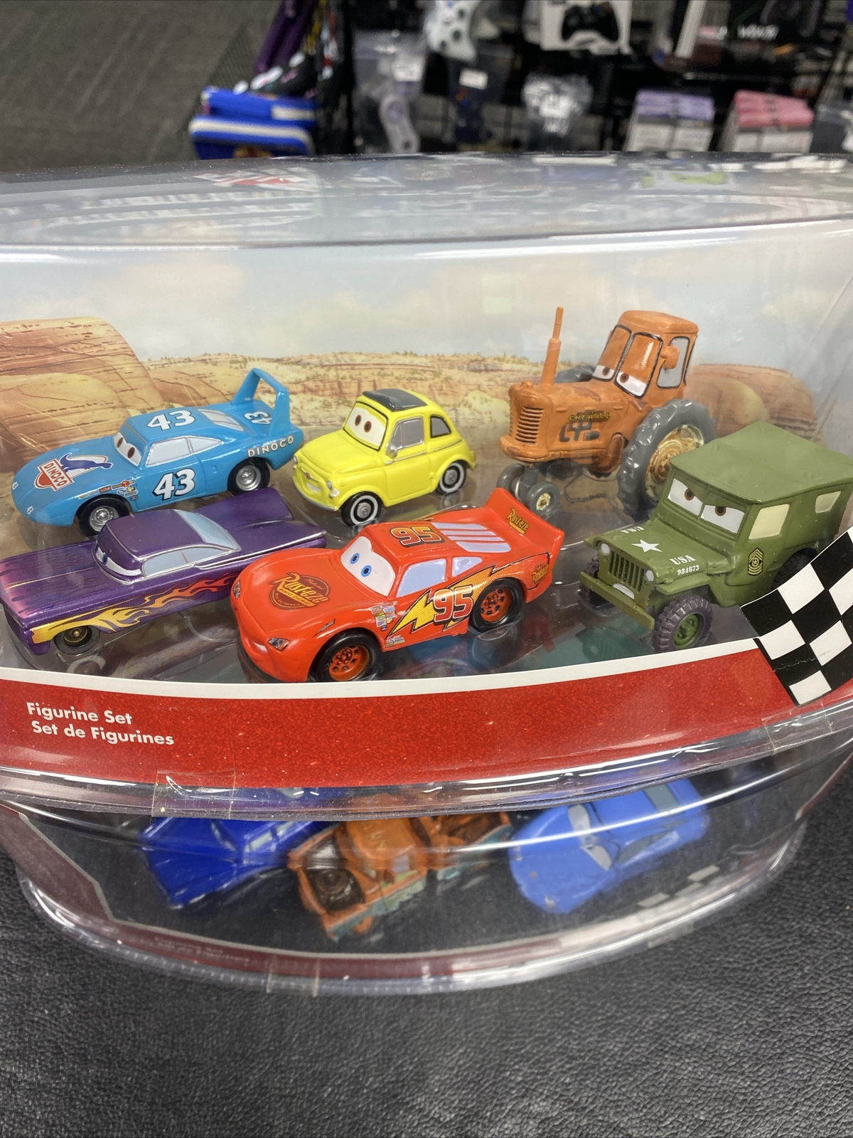Lot Disney Parks Pixar Cars Figurine Figure PlaySet 2 Sets of 6 New | eBay