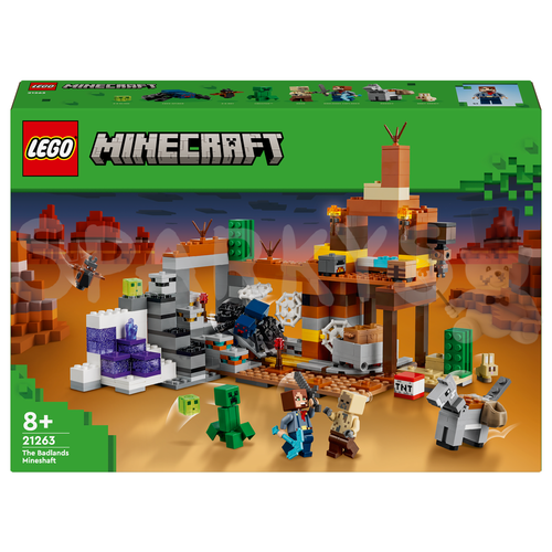 LEGO Minecraft The Badlands Mineshaft 21263 Toy Building Kit 538 pcs | eBay