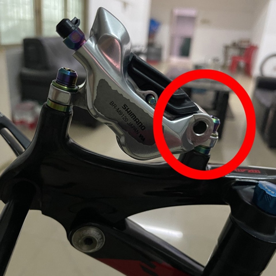 Alloy Disc Brake M9120 Screws 2pcs for Mountain For Road Bike TC4 ...