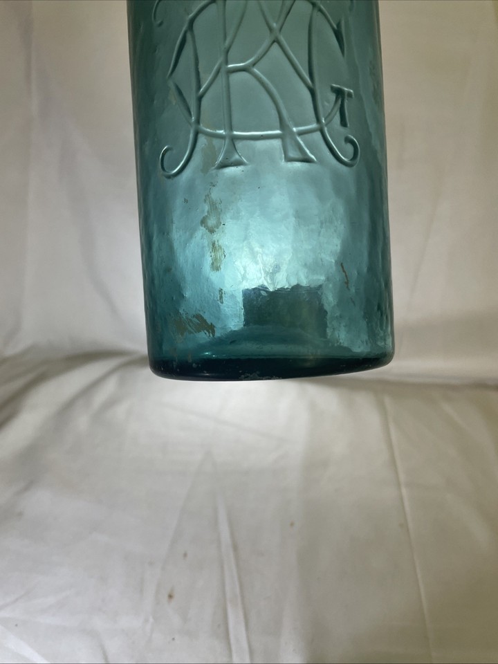 Rich Teal Gettysburg Katalysine Water / Whitney Glass Works Bottle. | eBay