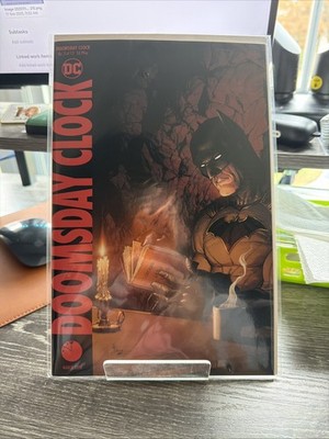 DC Comics Doomsday Clock #3 2018 Batman Variant Cover Johns NM Bagged ...